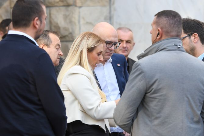 Jelena Tanasković stigla na saslušanje u PU Novi Sad - 192